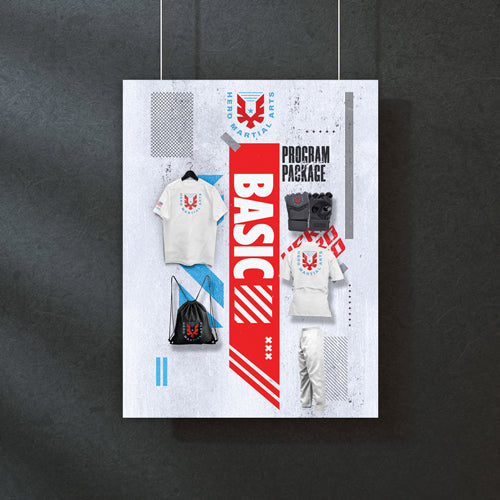 Hero Martial Arts Basic Equipment Poster – Buzz-Makers